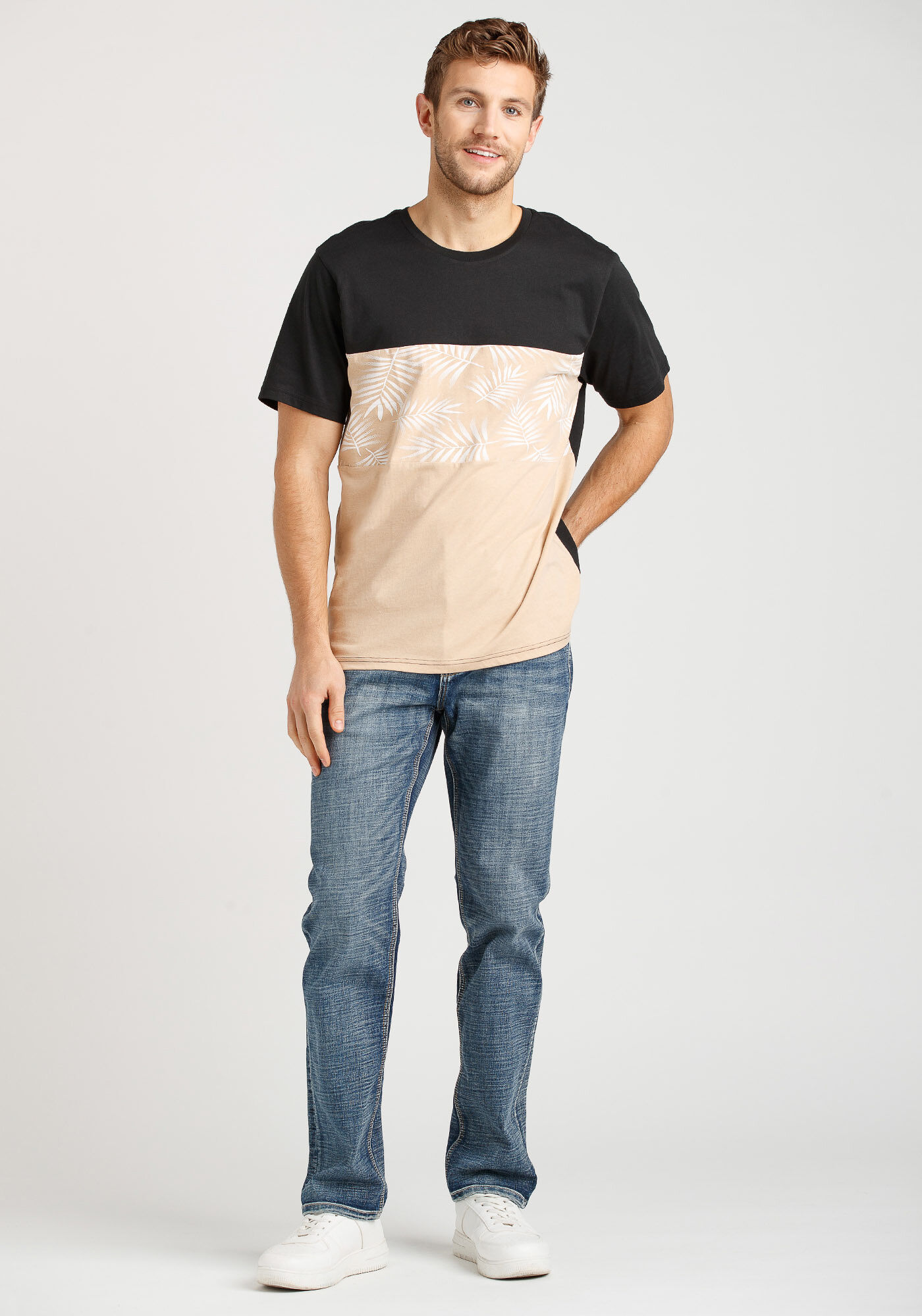 Men's Colour Block Tee