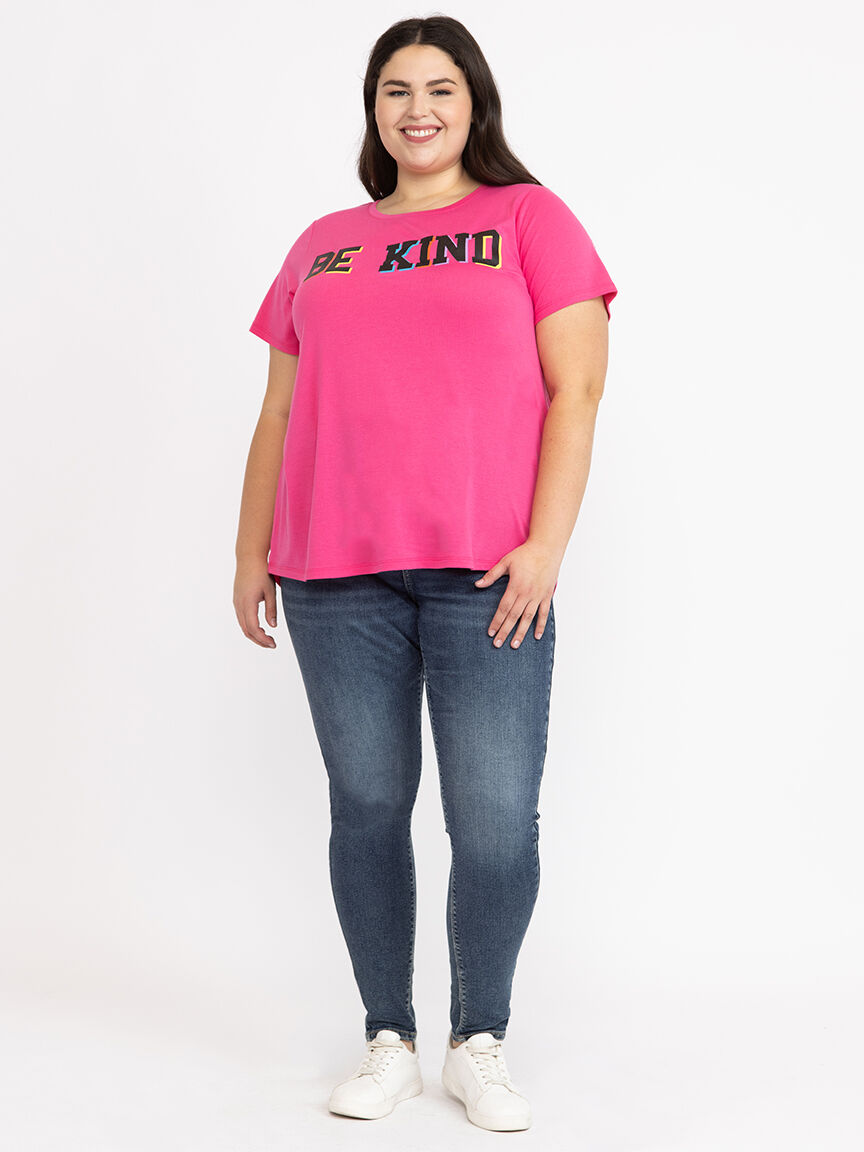 Women's Be Kind Crew Neck Tee Warehouse One