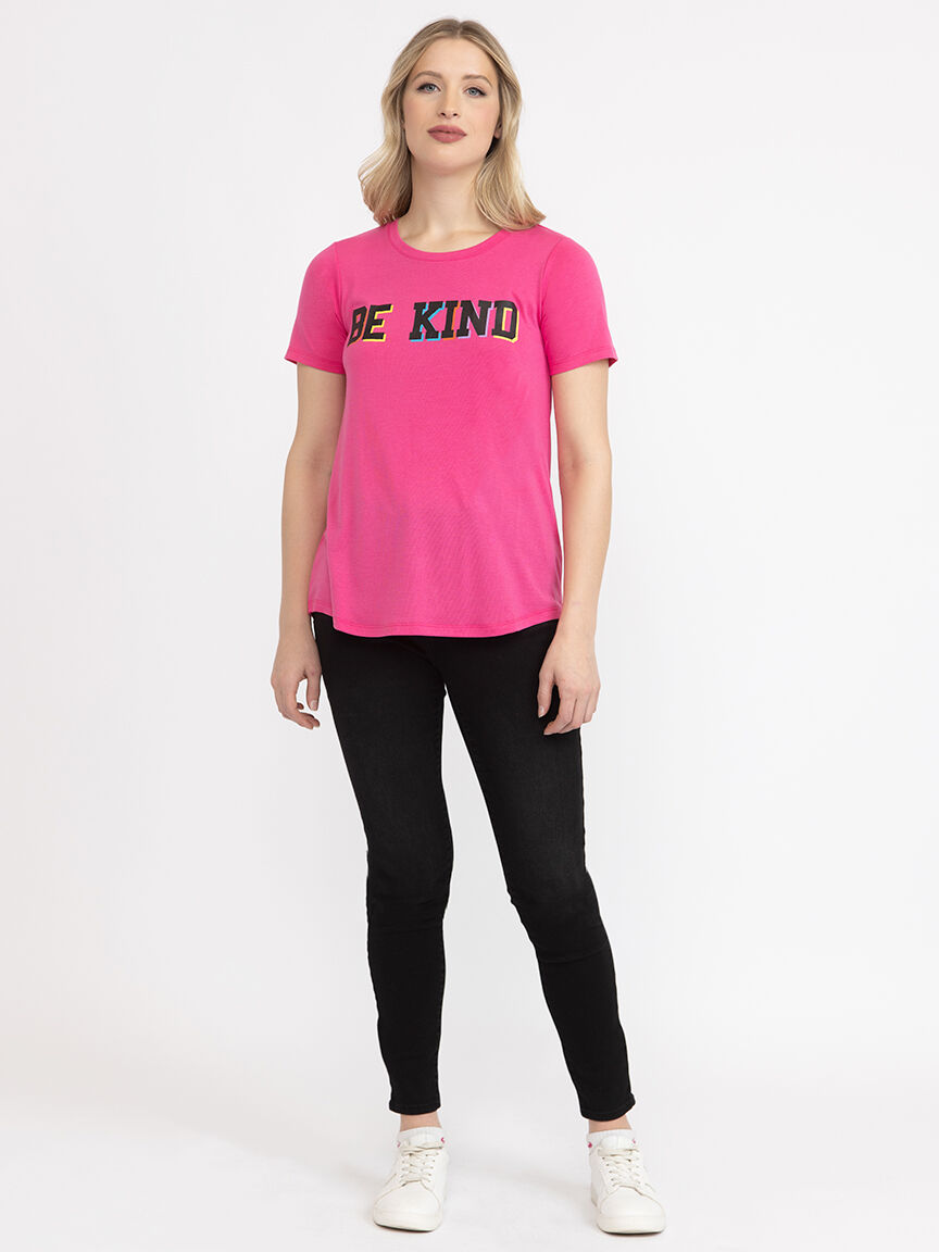 Women's Be Kind Crew Neck Tee Warehouse One