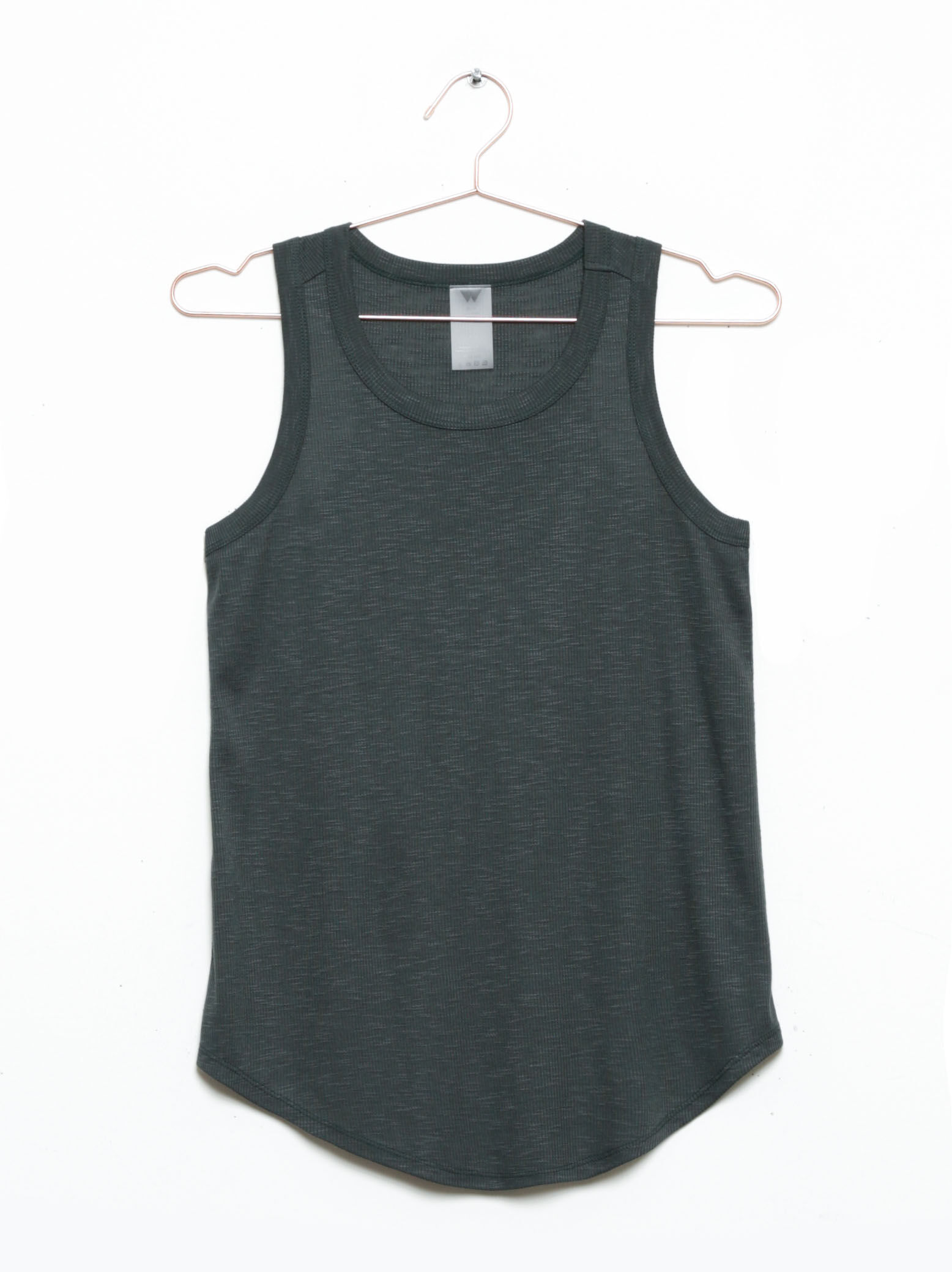 Women's Rib Racerback Tank Warehouse One