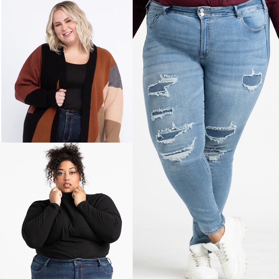 Warehouse One’s Plus Size Winter Collection