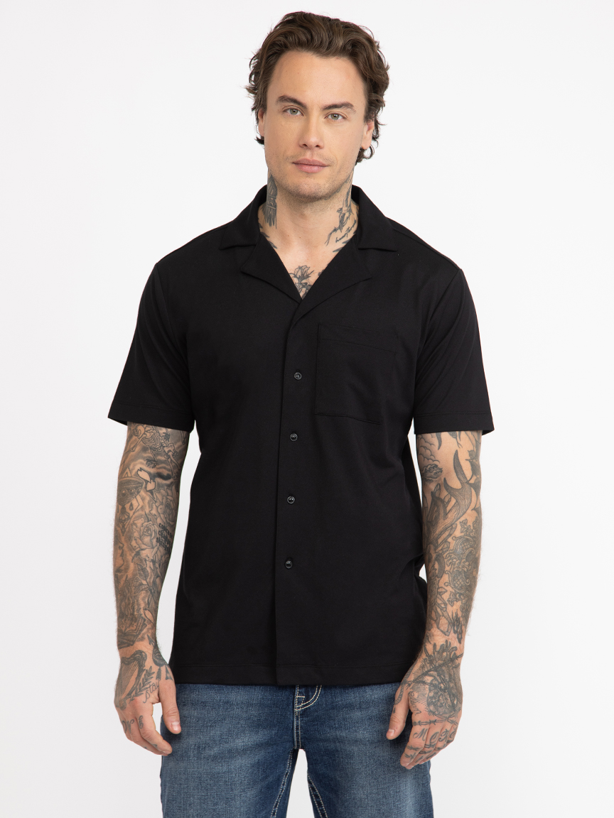 Men's Pique Knit Shirt Warehouse One