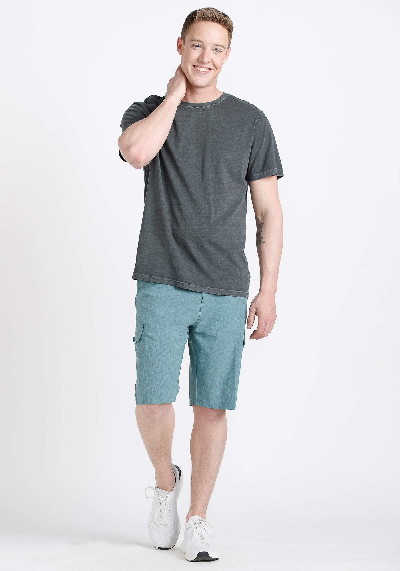 Men's Cargo Textured Hybrid Short Warehouse One