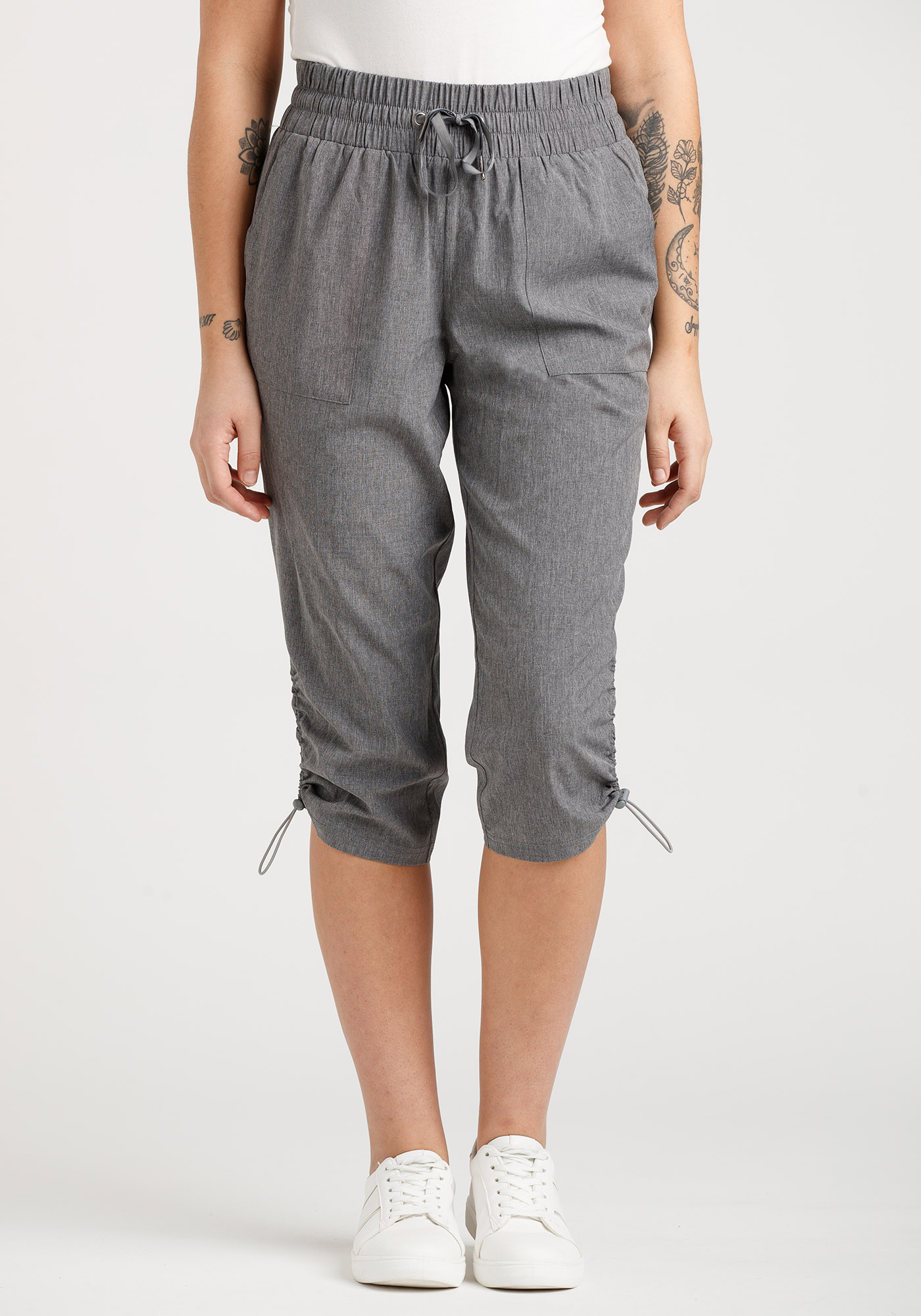 Women's Textured Hybrid Capri Warehouse One