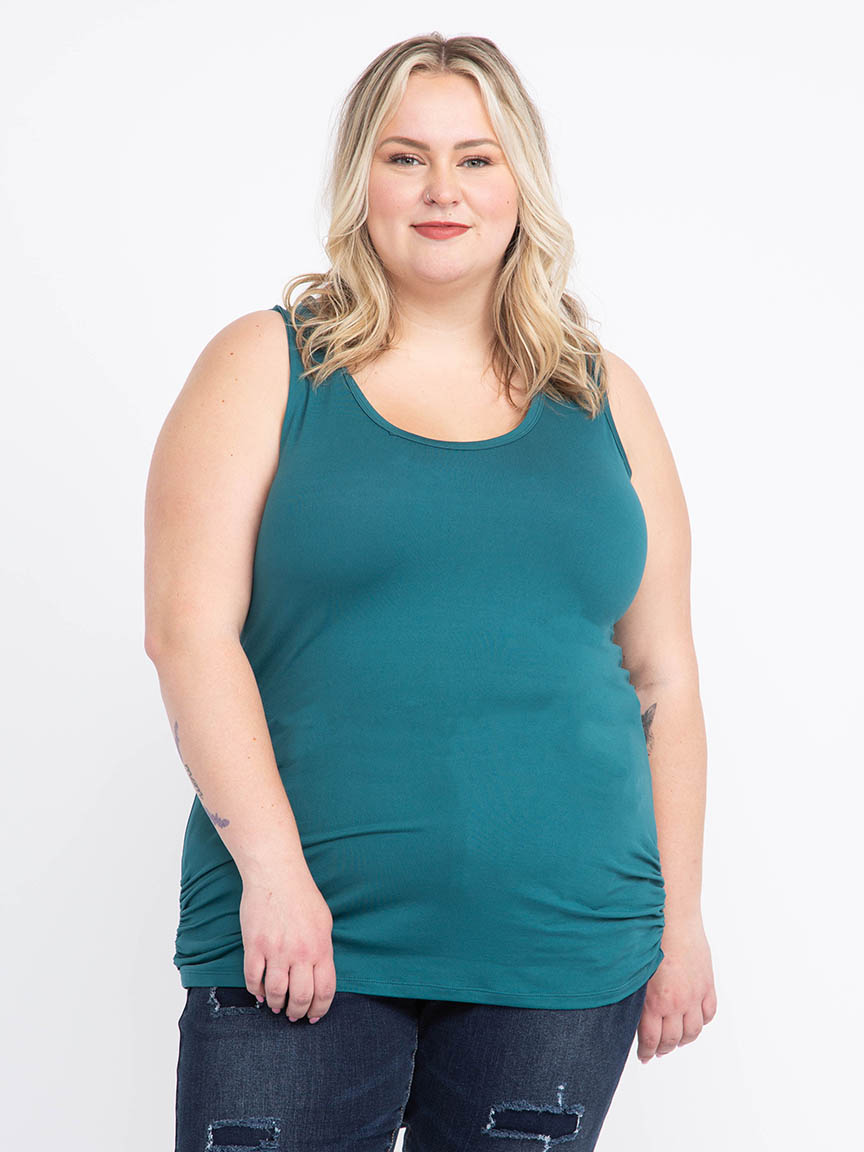 Women's Side Ruched Tank Warehouse One