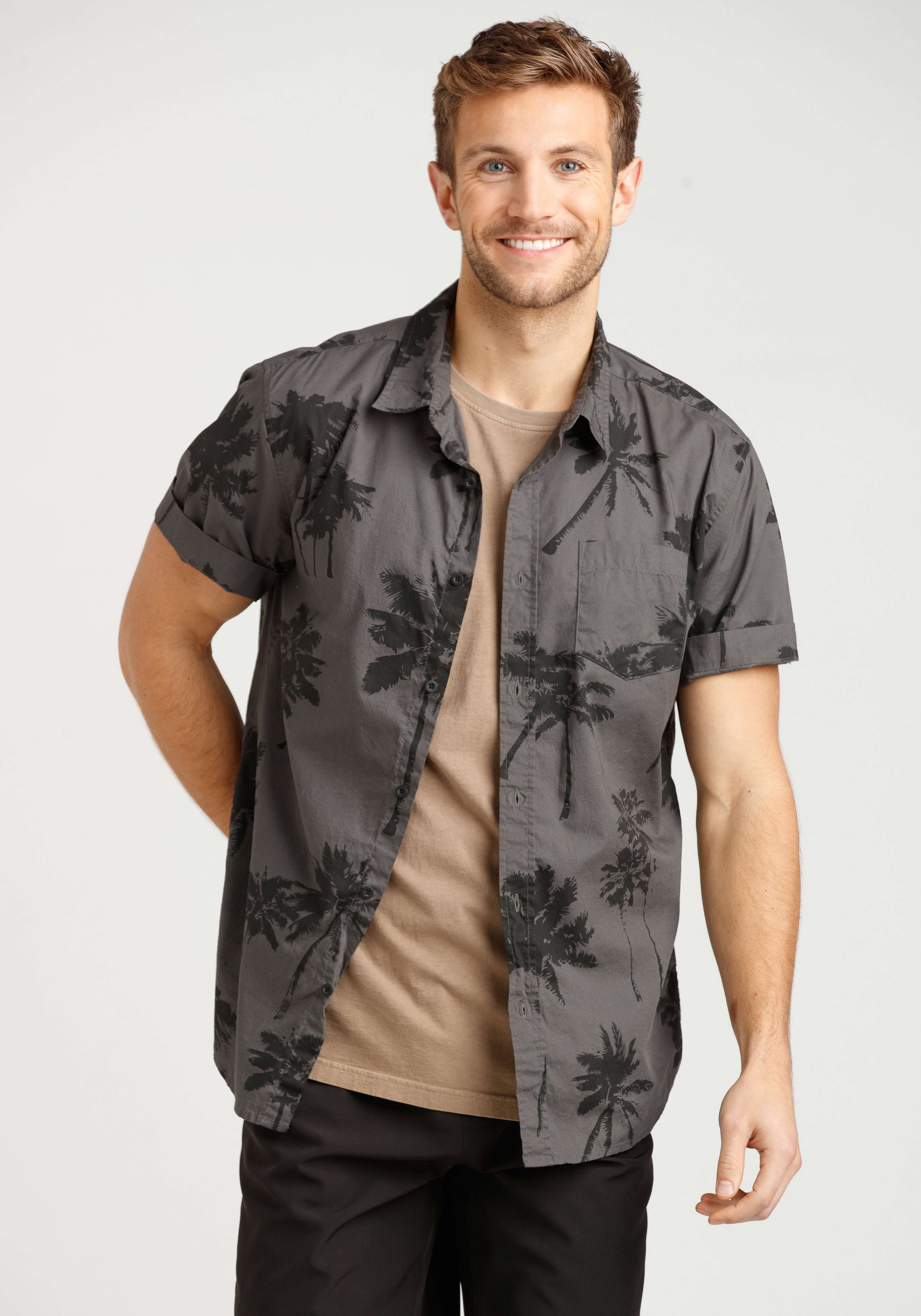 Men's Palm Tree Shirt Warehouse One