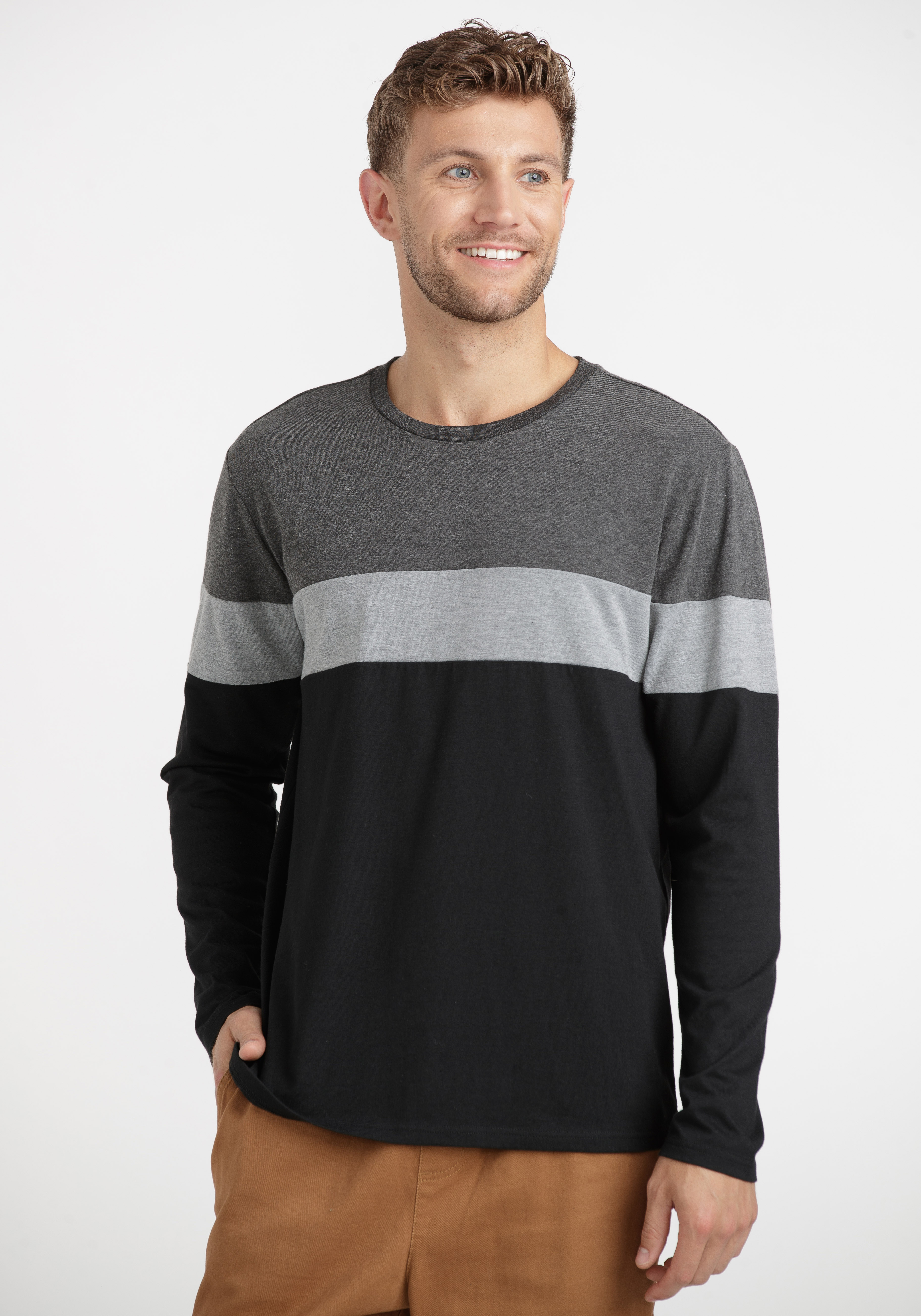 Men's Colour Block Tee Warehouse One