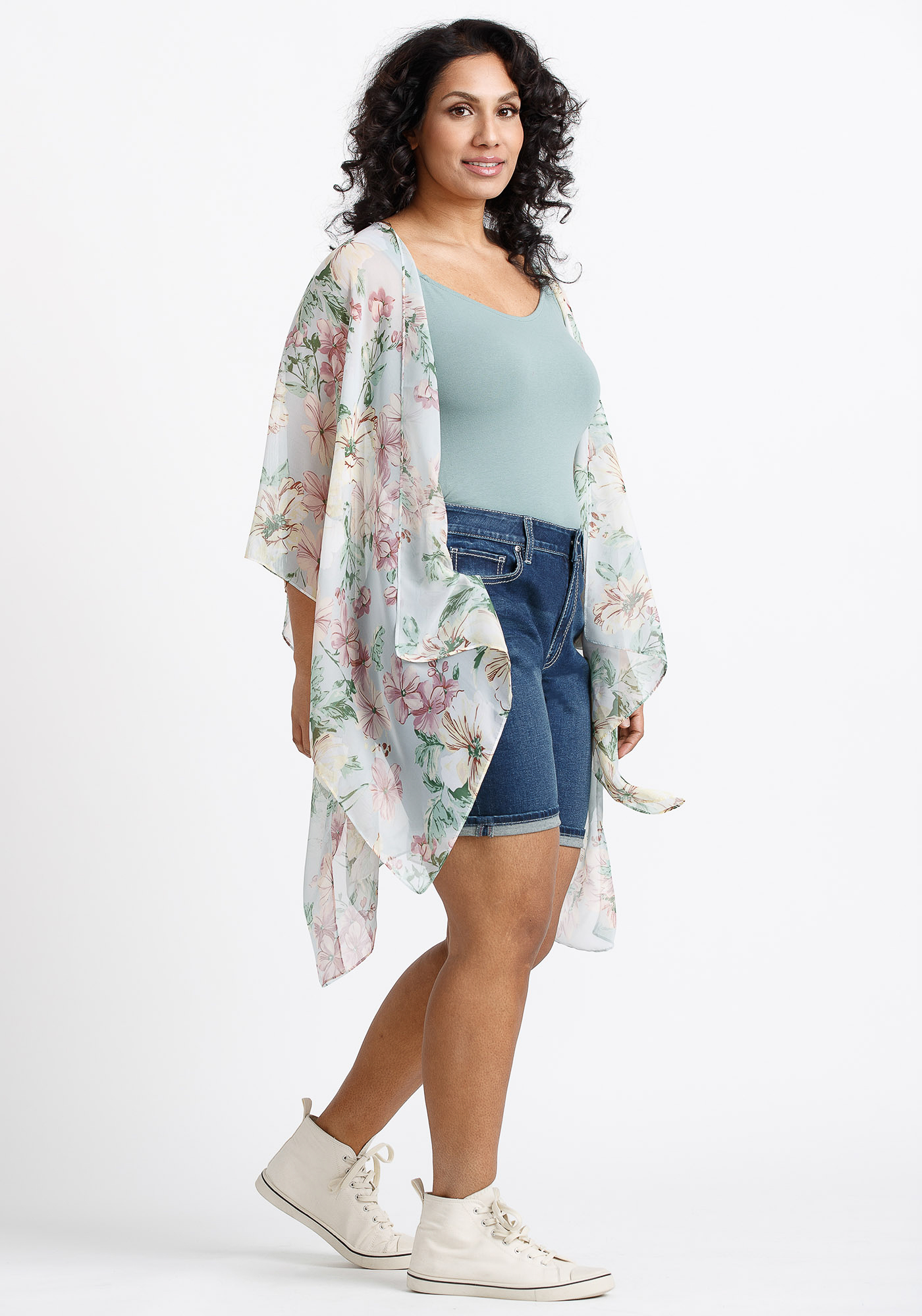 Women's Floral Wrap Warehouse One