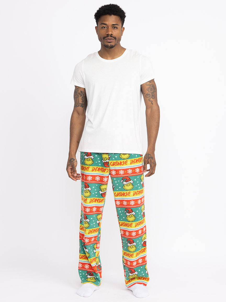 Men's Grinch Sleep Set Warehouse One