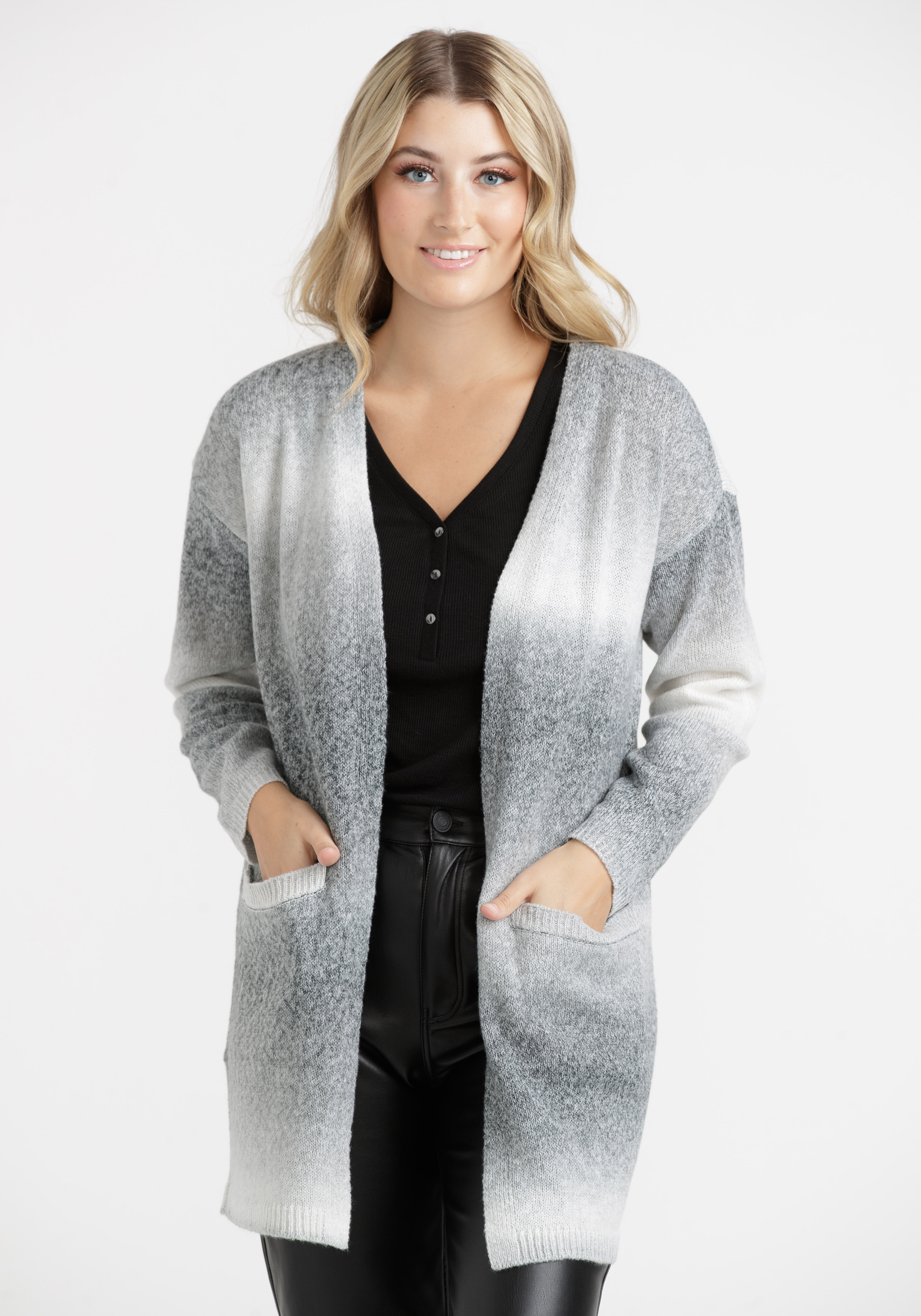 Women's Space Dye Cardigan Warehouse One