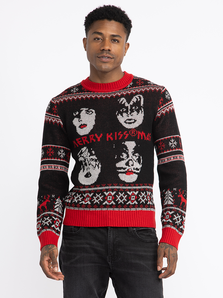 Men's Merry Kissmas Sweater Warehouse One