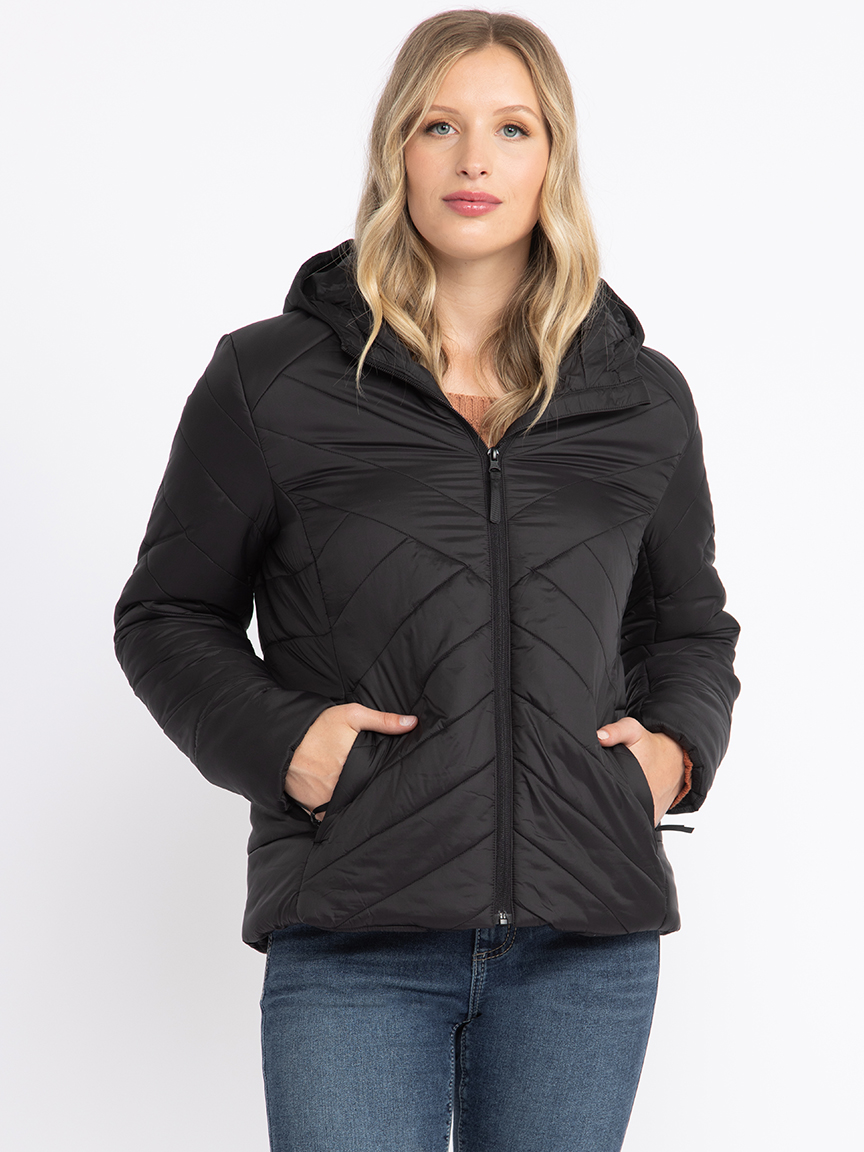 Women's Light Weight Puffer Jacket Warehouse One