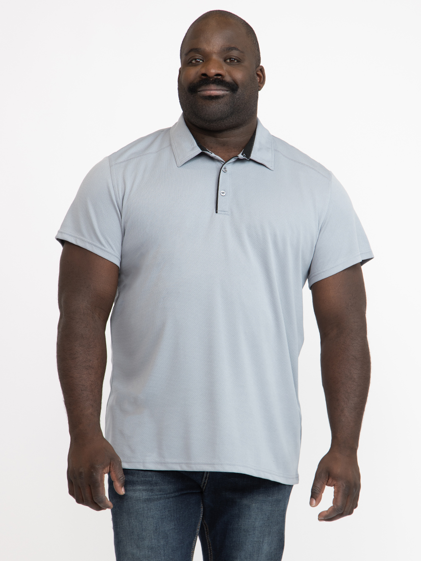 Men's Active Mesh Polo Shirt Warehouse One