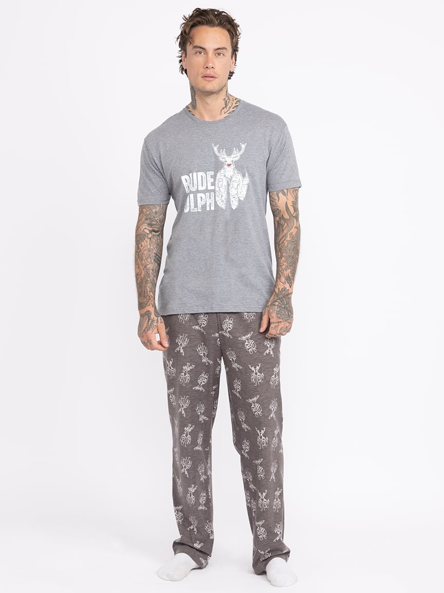 Men's Rude Reindeer Pants Warehouse One